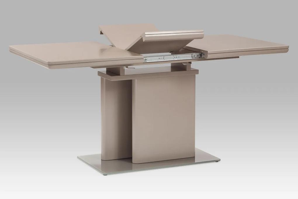 Artium jídelní stůl, HT-655 LAN rozkládací, 120+40x80 cm, vysoký lesk barva lanýž