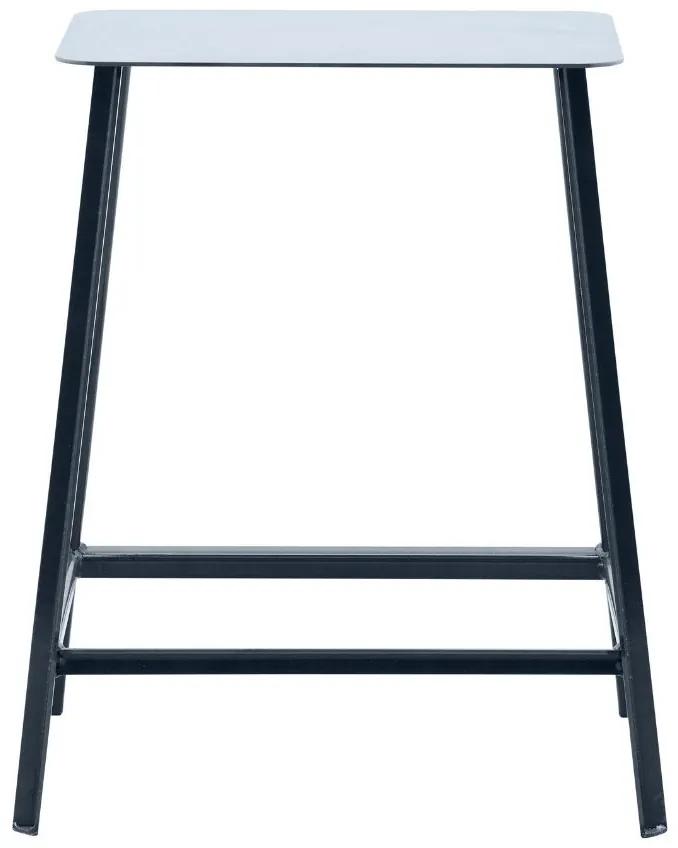 OnaDnes -20% House Doctor Černá kovová stolička Rag 50 cm