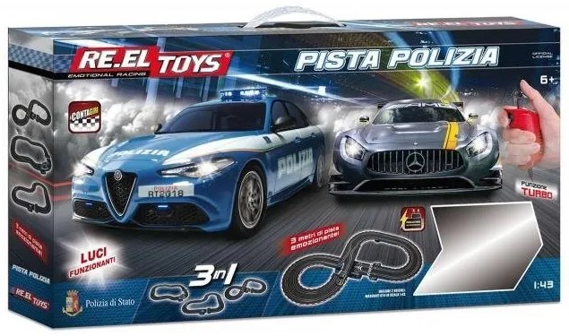 Re.el toys autodráha policie 3 m