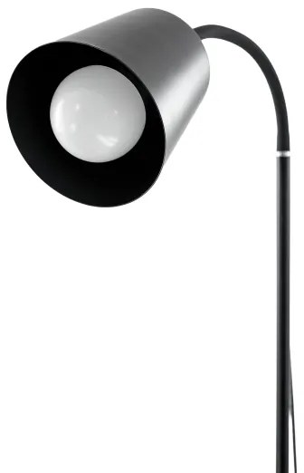 Stojací lampa 1xE27/40W/230V černá