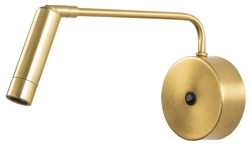 Nástěnná lampa Ugur zlatá