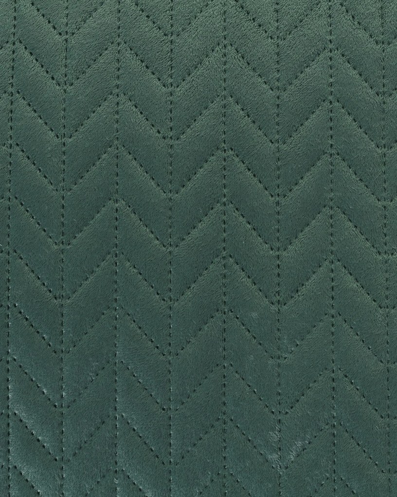 Sametový přehoz Silky Chic 220x240cm deep green