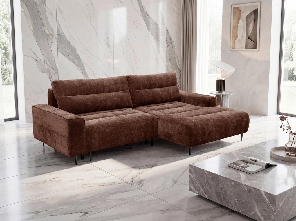 XXXLutz ROHOVÁ SEDAČKA, textil, měděné barvy MID.YOU - Sedací soupravy - 000084003804