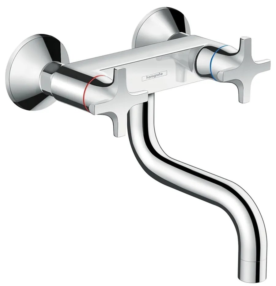 Hansgrohe Logis - nástěnná dřezová baterie, chrom 71287000