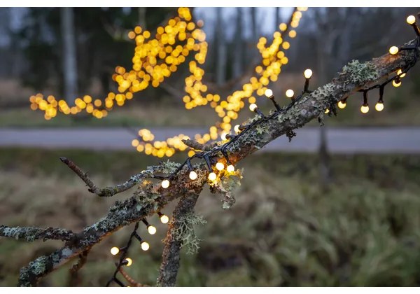 Bestent Dekorační LED kuličky na venku, 700LED, 14m, teplá bílá