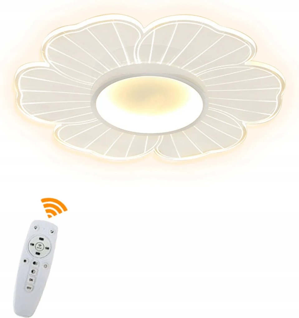 stropní svítidlo Led 30W, stmívatelná, dálkový ovladač