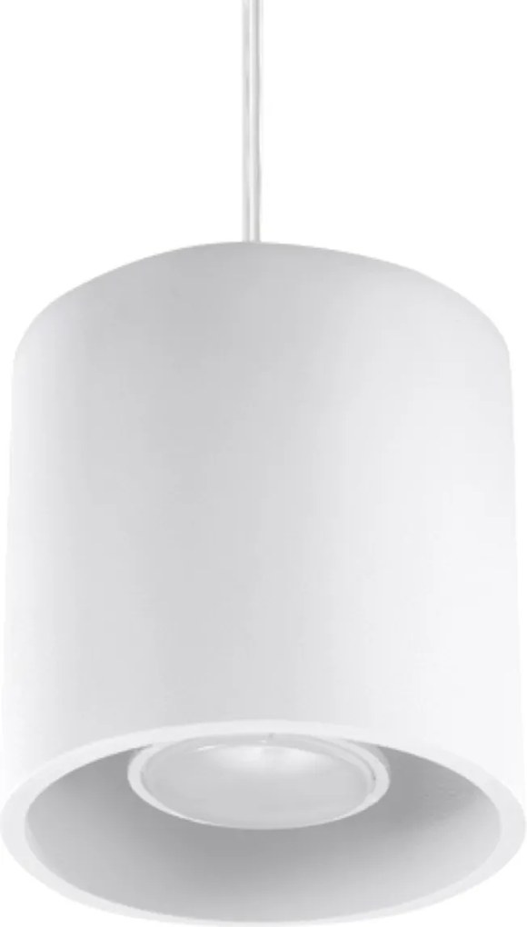 Sollux Lighting Závěsné svítidlo ORBIS 1 bílé