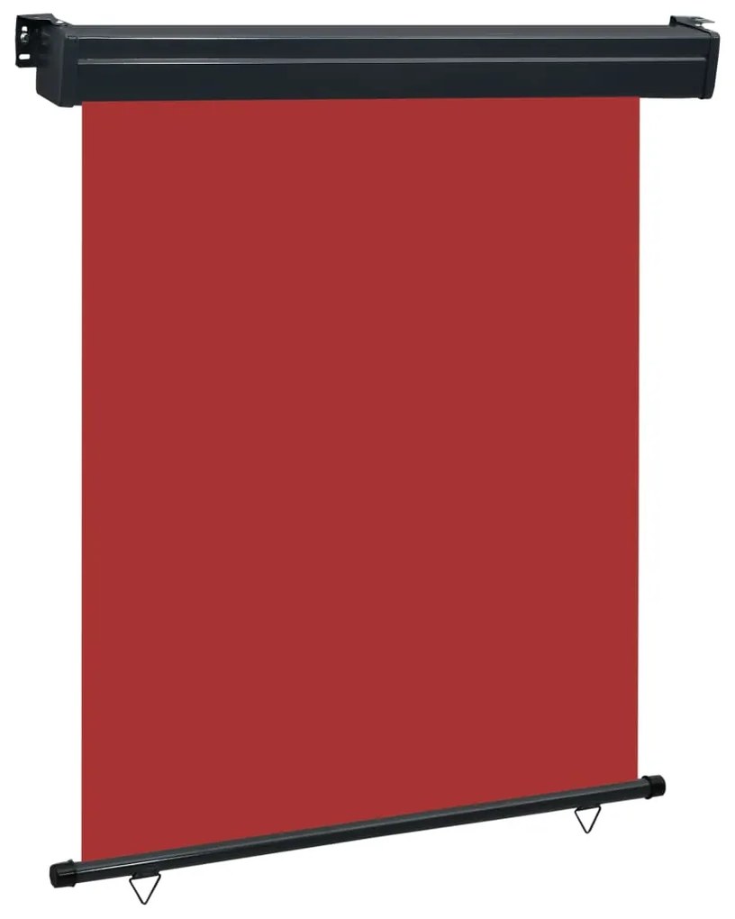 48427 vidaXL Balkonová zástěna 140 x 250 cm červená