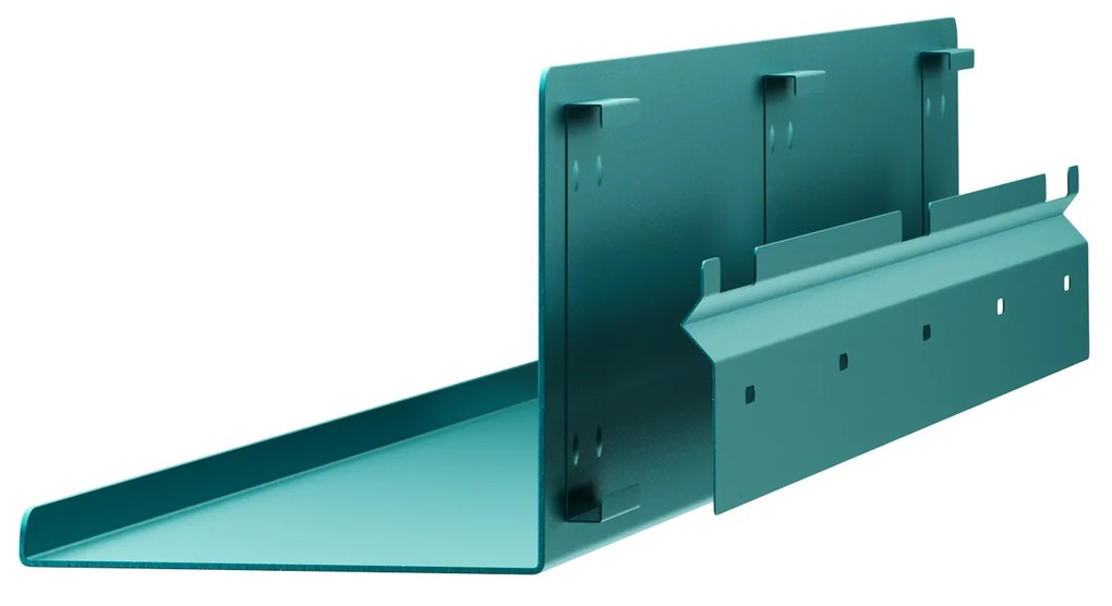 Polička na zeď JOANNE 700 mm, Modern: mořská barva