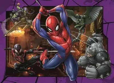 Ravensburger Marvel: Spider-Man - 4x100 dílků / od 5 let