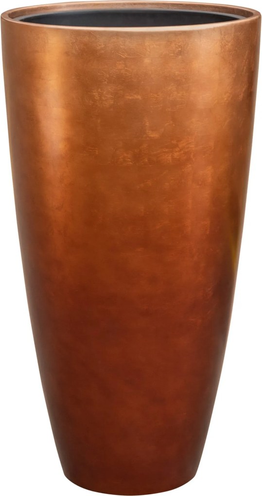 Baq Metallic Silver leaf Partner Matt Copper s vložkou Ø 34 cm / V 90 cm