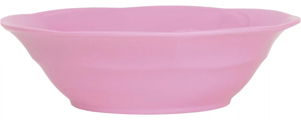 rice Melaminová polévková miska Pink, růžová barva, melamin