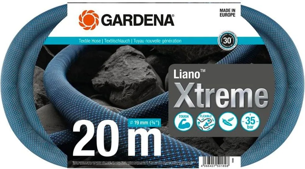 Zahradní textilní hadice Gardena Liano™ Xtreme 3/4" 20 m 18480-20