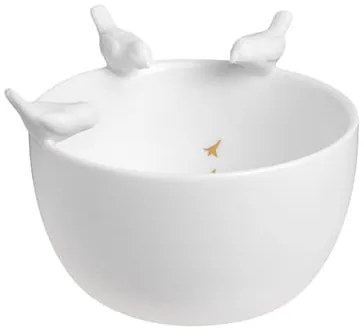 räder Porcelánová mistička Bo Birds, bílá barva, porcelán