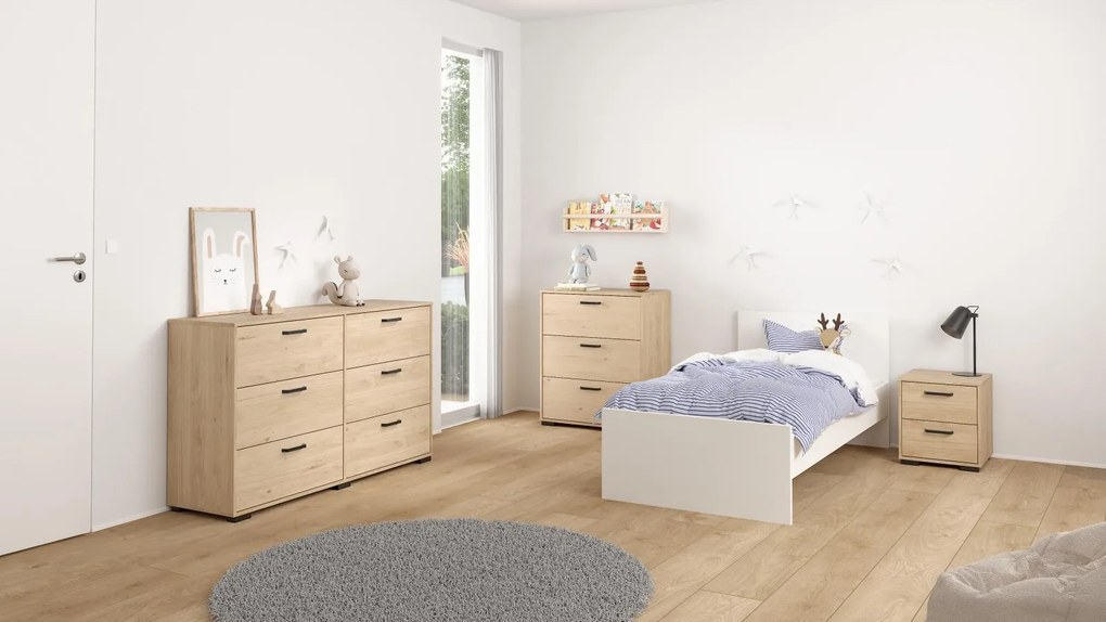 FALCO Noční stolek Selina 701 jackson hickory