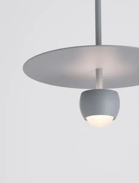 LED bluish šedé moderní svítidlo Edem