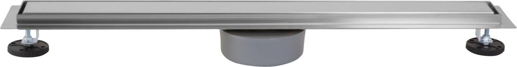 Lineární odtokový žlab Rea Neox Pro 80 cm stříbrný