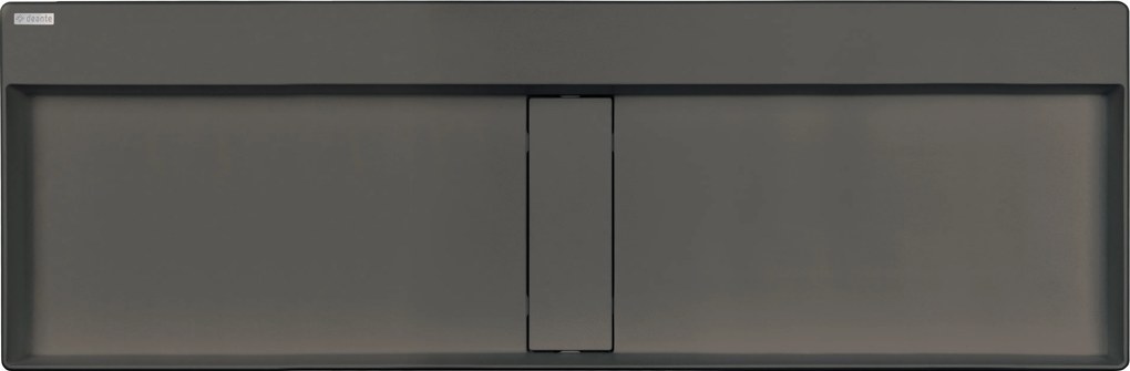 Deante Blur, granitové umyvadlo na desku 1200x400x120 mm, antracitová metalíza, DEA-CQB_TU2S