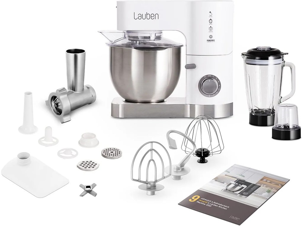 Kuchyňský robot lauben kitchen machine 1200wt
