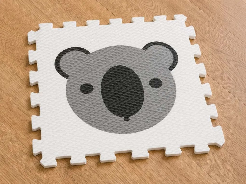 Pěnová podložka na zem do dětského pokoje KOALA Zvolte barvu: Šedá