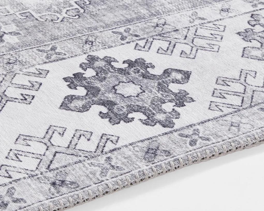 Nouristan - Hanse Home koberce Kusový koberec Asmar 104011 Graphite/Grey - 160x230 cm
