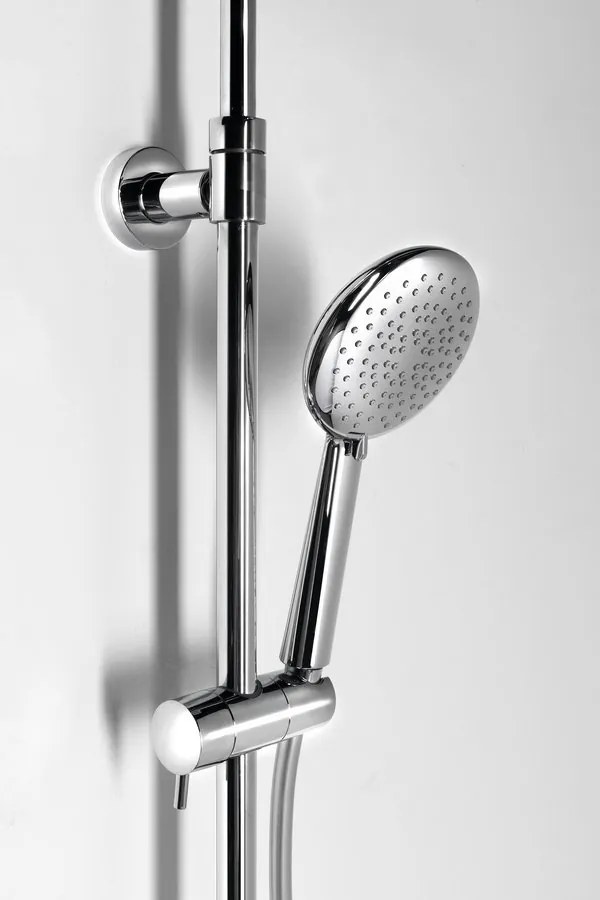 Sapho, SOLARIS sprchový sloup s termostatickou baterií, chrom, WD139