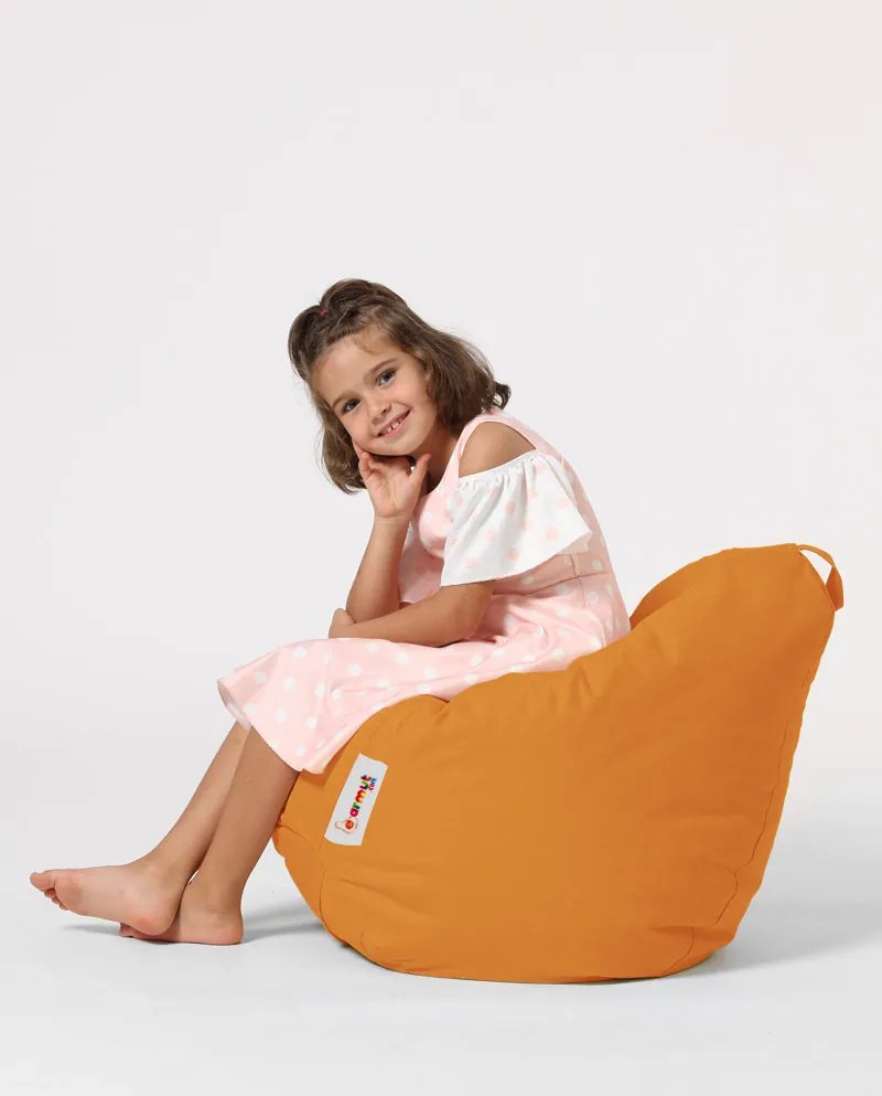 Atelier del Sofa Zahradní sedací vak Premium Kids - Orange, Oranžová