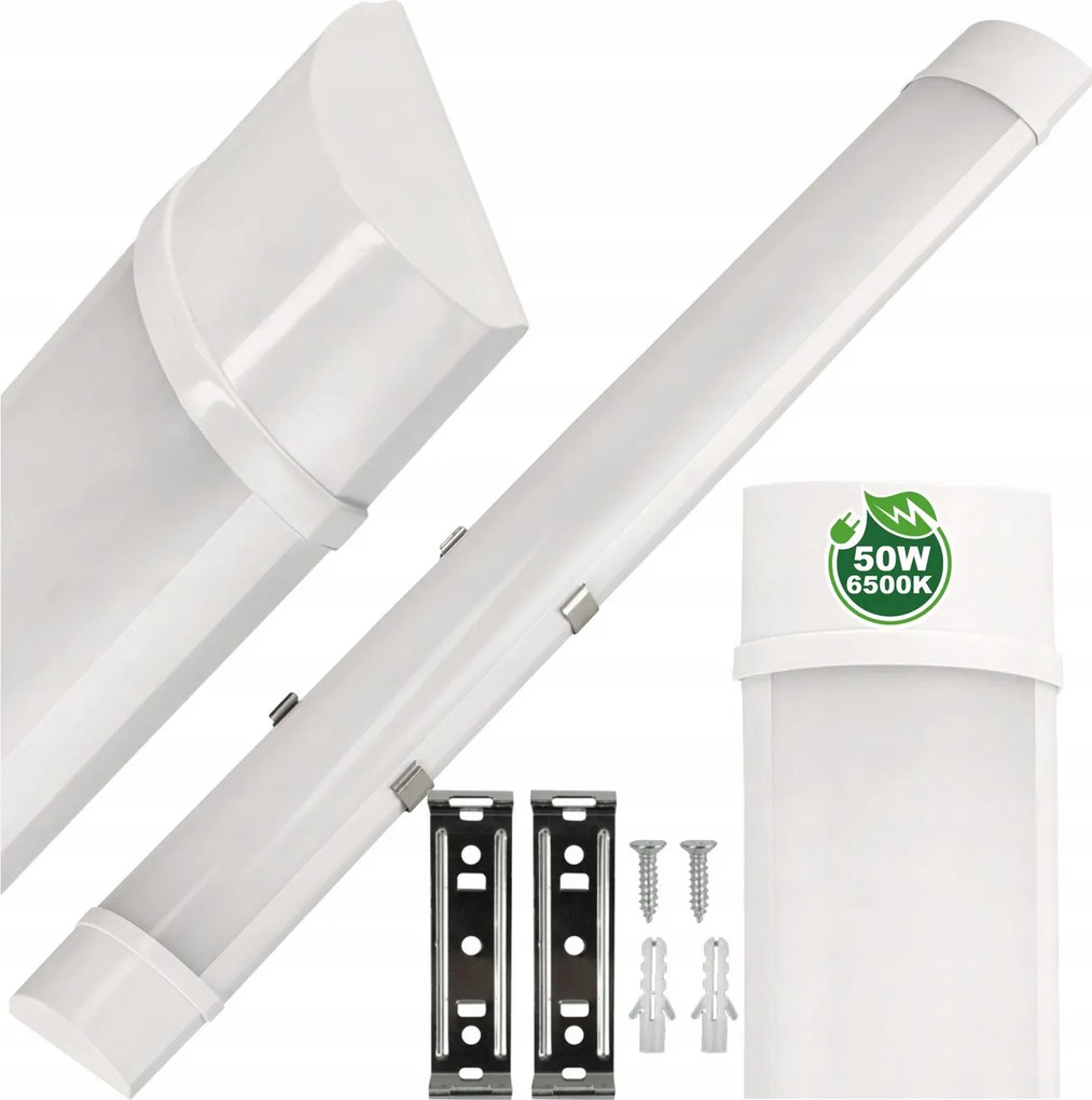 ECOLIGHT LED svítidlo SLIM 150cm - 230V - 50W - IP20 - studená bílá