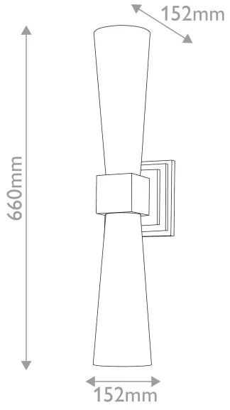 Elstead KRISTY-2WB-DG-OPAL-LED Koupeln. svítidlo KRISTY 2xG9/4W/230V IP44 měděná