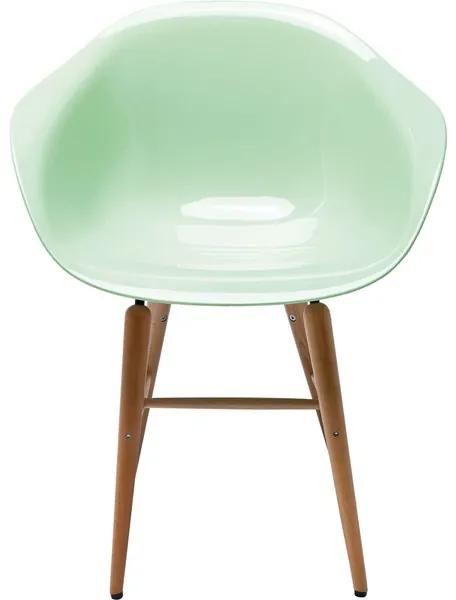 Židle s opěrkou Forum Wood Mint | BIANO