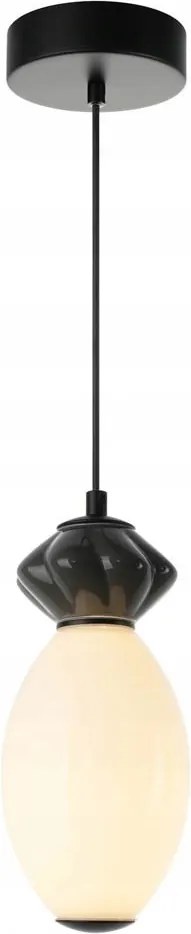 Originální efektní závěsná Led lampa 7W Balos PND-94921-1B-BK Italux