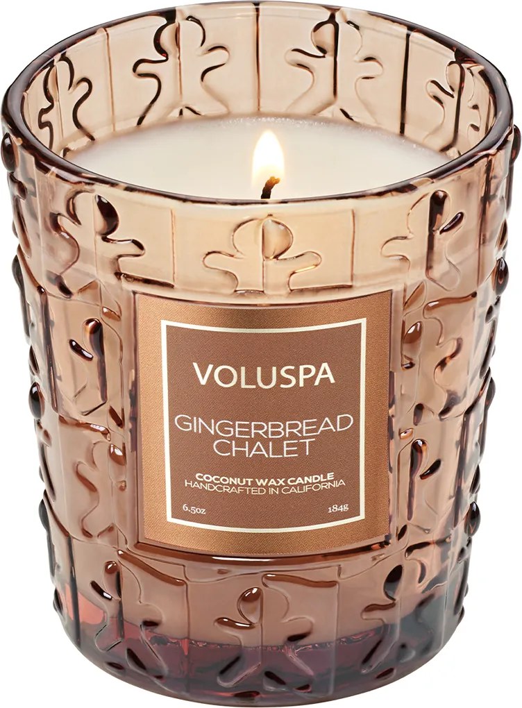 Voluspa svíčka Gingerbread Chalet, 184 g
