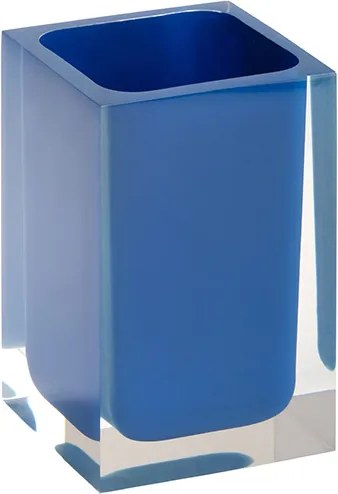 Bemeta Design VISTA: Držák kartáčků, na postavení, modrá -