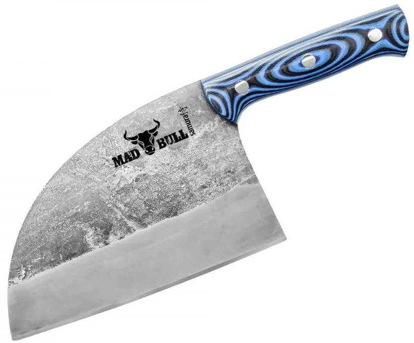 Kuchyňský nůž samura mad bull kuchařský nůž - sekáček 18 cm (smb-0040)