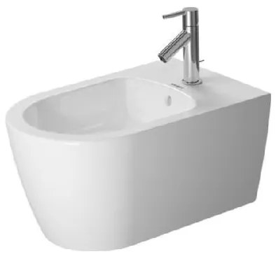 Duravit ME by Starck - Závěsný bidet s přepadem, s WonderGliss, matná bílá 22881532001