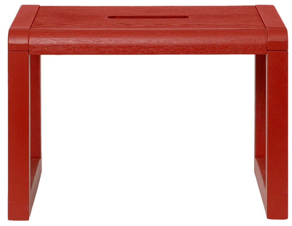 FERM LIVING Stolička Little Architect, Poppy Red