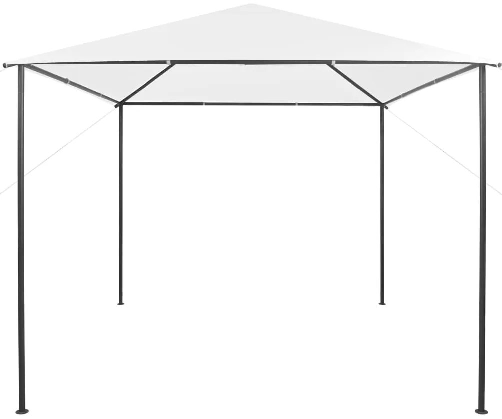 vidaXL Marketos Altán 3 x 3 x 2,9 m bílý 180 g/m²