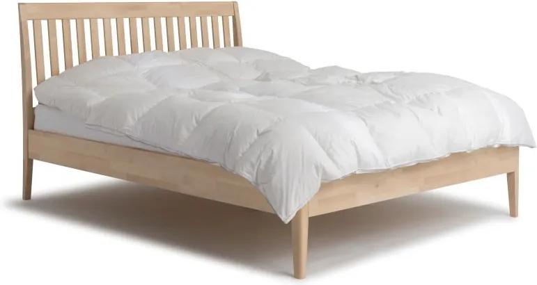 Ručně vyráběná dvoulůžková postel z masivního březového dřeva Kiteen Matinea, 160 x 200 cm