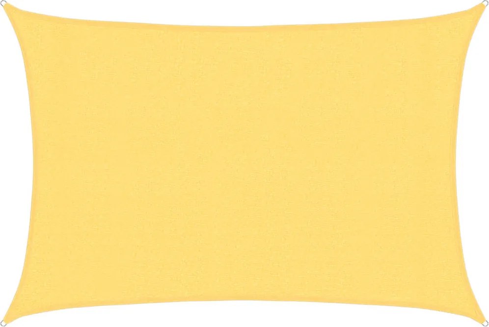 Plachta proti slunci 160 g/m² béžová 3 x 5 m HDPE 311129