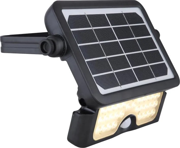 Solární Led reflektor 5W s senzorem Solar 36483 Globo