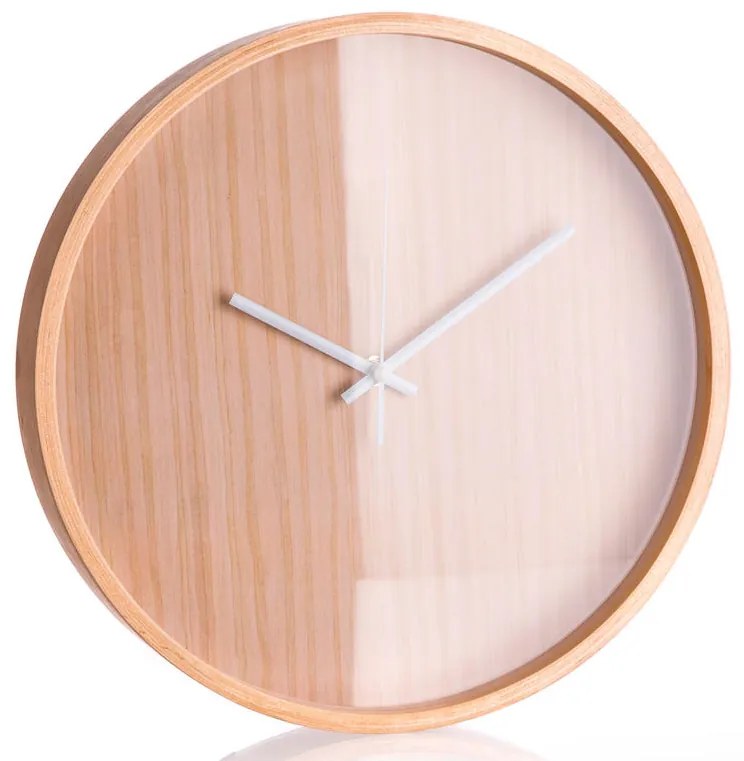 Nástěnné hodiny WOOD RIM 30 cm