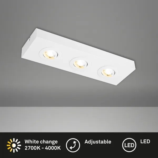 Briloner 3996036 - LED Bodové svítidlo CTS 3xLED/4W/230V 2700/4000K bílá