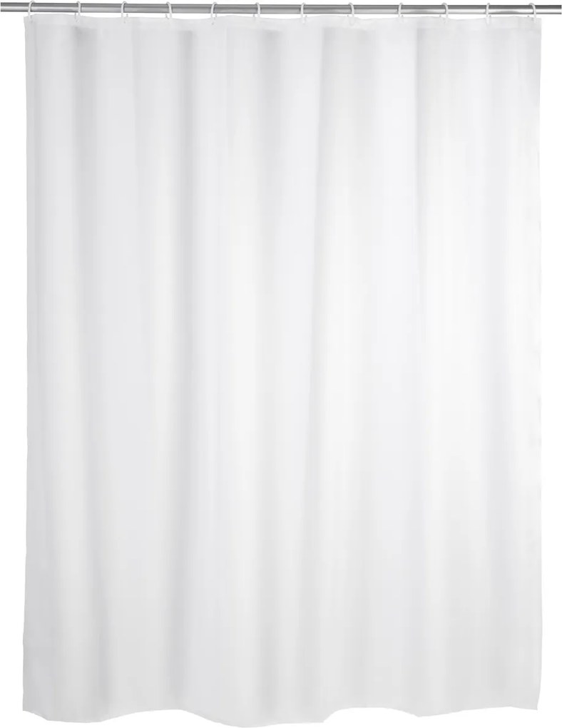 Sprchový závěs, PEVA, barva bílá, 180x200 cm, WENKO