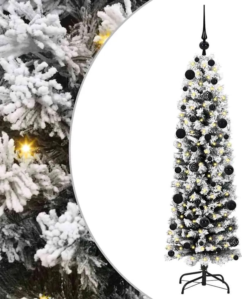 Umělý vánoční stromeček Zelená 150 cm PVC, ocel a plast 3395006