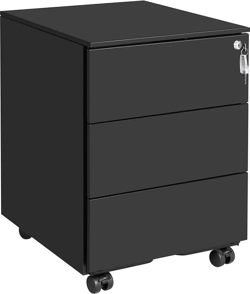XXXLutz POJÍZDNÝ KONTEJNER, 39/55/45 cm Boxxx - Online Only kancelářský nábytek - 002543000501
