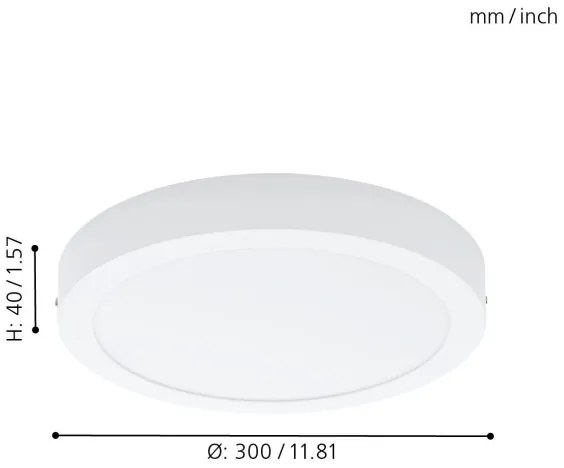 Eglo 78203 - LED Stropní svítidlo FUEVA LED/22W/230V