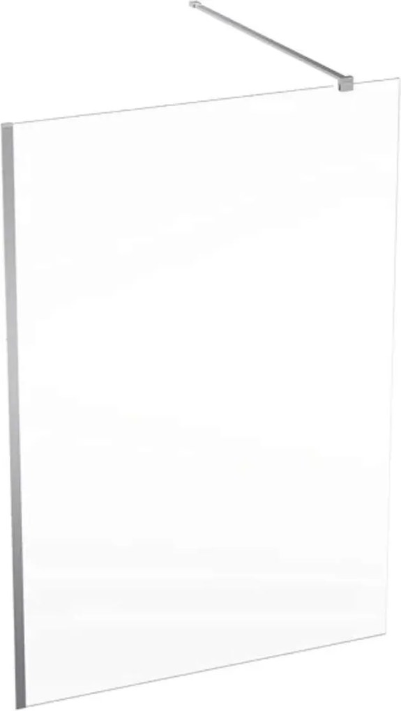 Geberit - Sprchová stěna Walk-In 140x200 cm, stříbrná/čiré sklo 560.169.00.2ROZ4