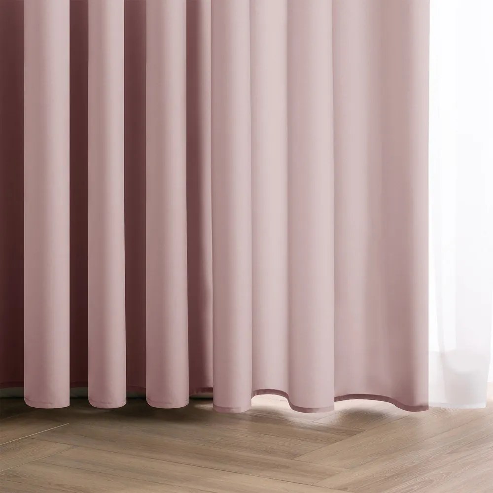 Starorůžový dimout závěs 200x250 cm Carli – Restilo