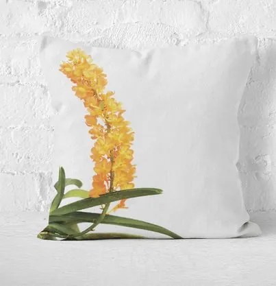 Polštářek nebo povlak na polštářek 3D TX  Orange Orchid, Rozměr povlak bez výplně na míru