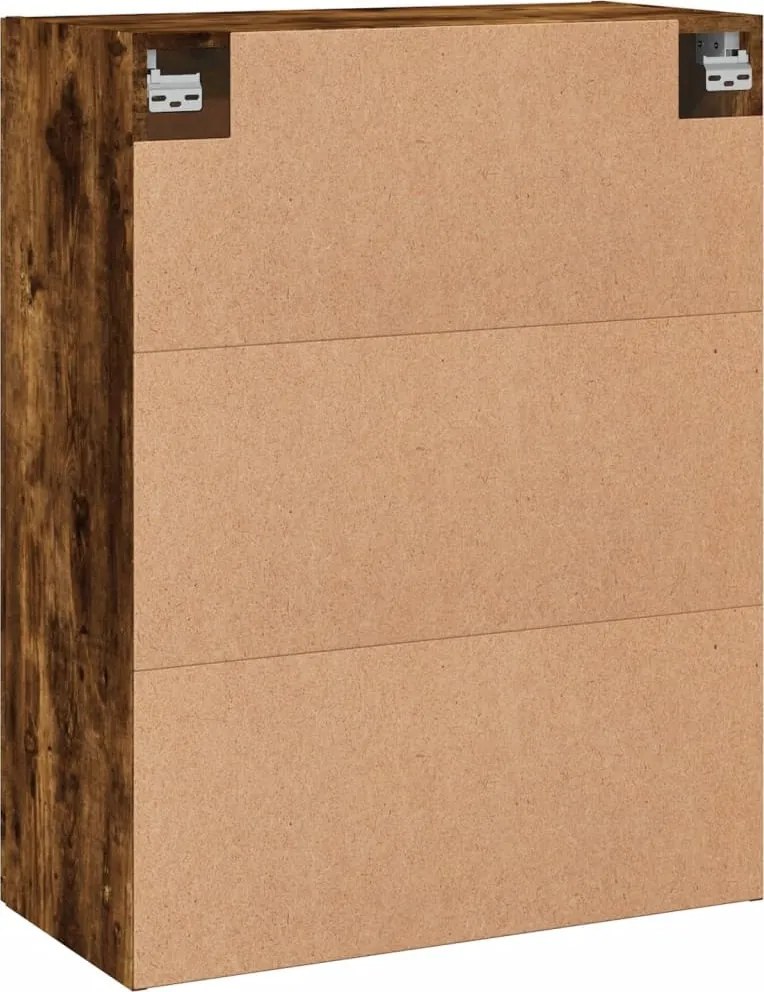 vidaXL Nástěnná skříňka 69,5 x 34 x 90 cm kompozitní dřevo [835015] Barva: bílá s vysokým leskem